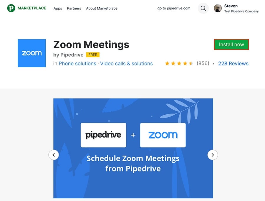 Pipedrive integration: Zoom meetings - Knowledge Base | Pipedrive